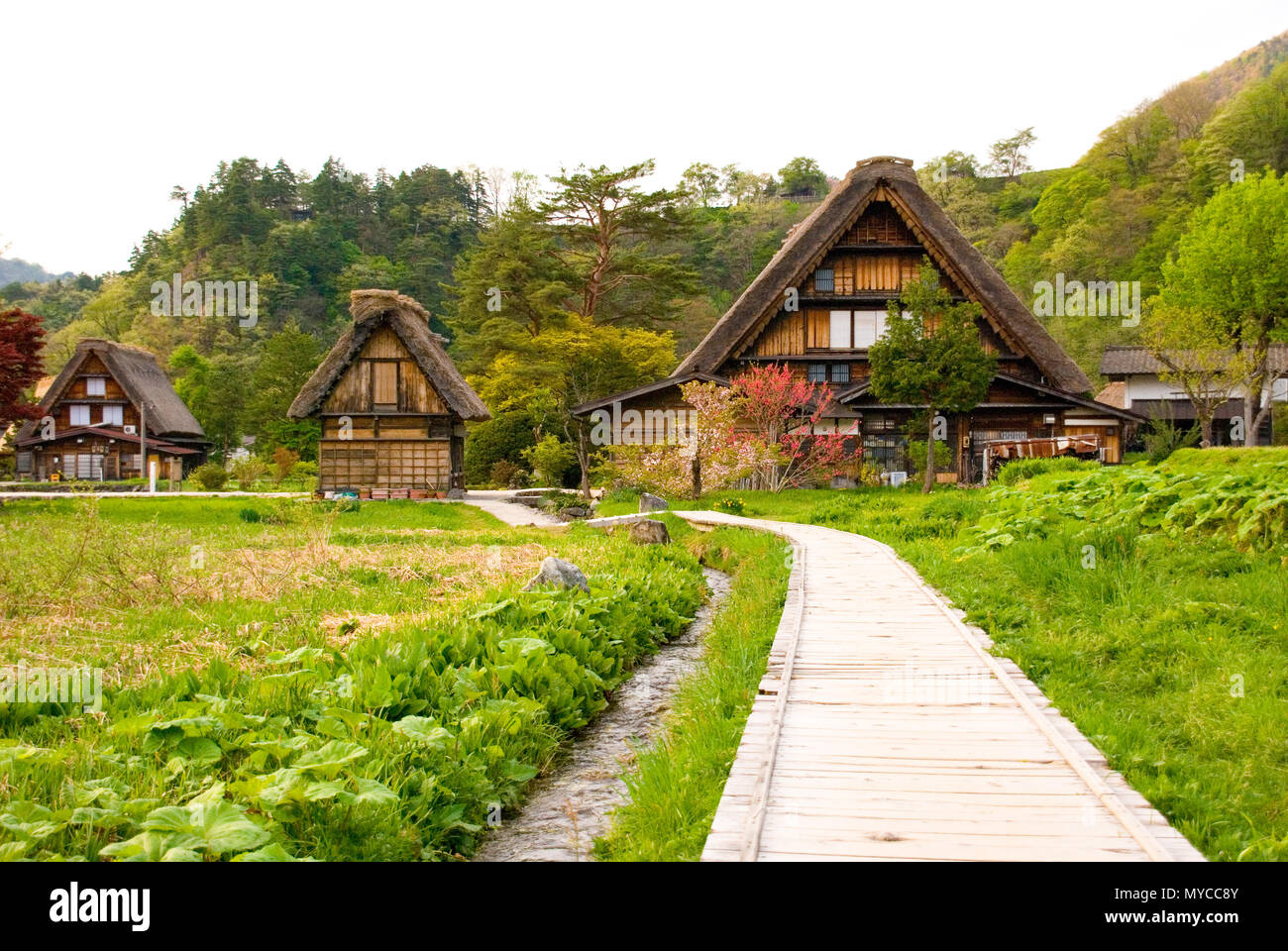 Villages historiques de shirakawa go Banque de photographies et d ...