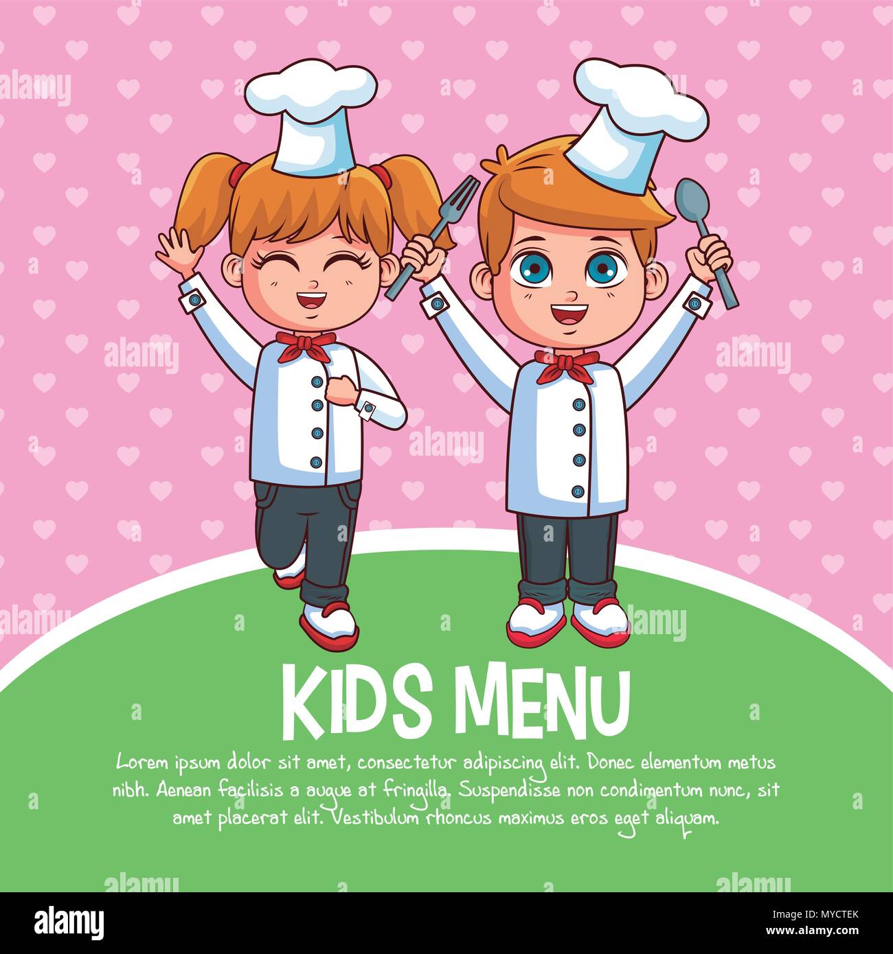 Modele de menu pour enfants Banque d'images vectorielles - Page 2 - Alamy