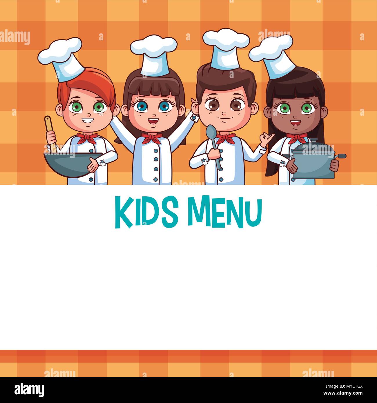 Modele de menu pour enfants Banque de photographies et d’images à haute ...