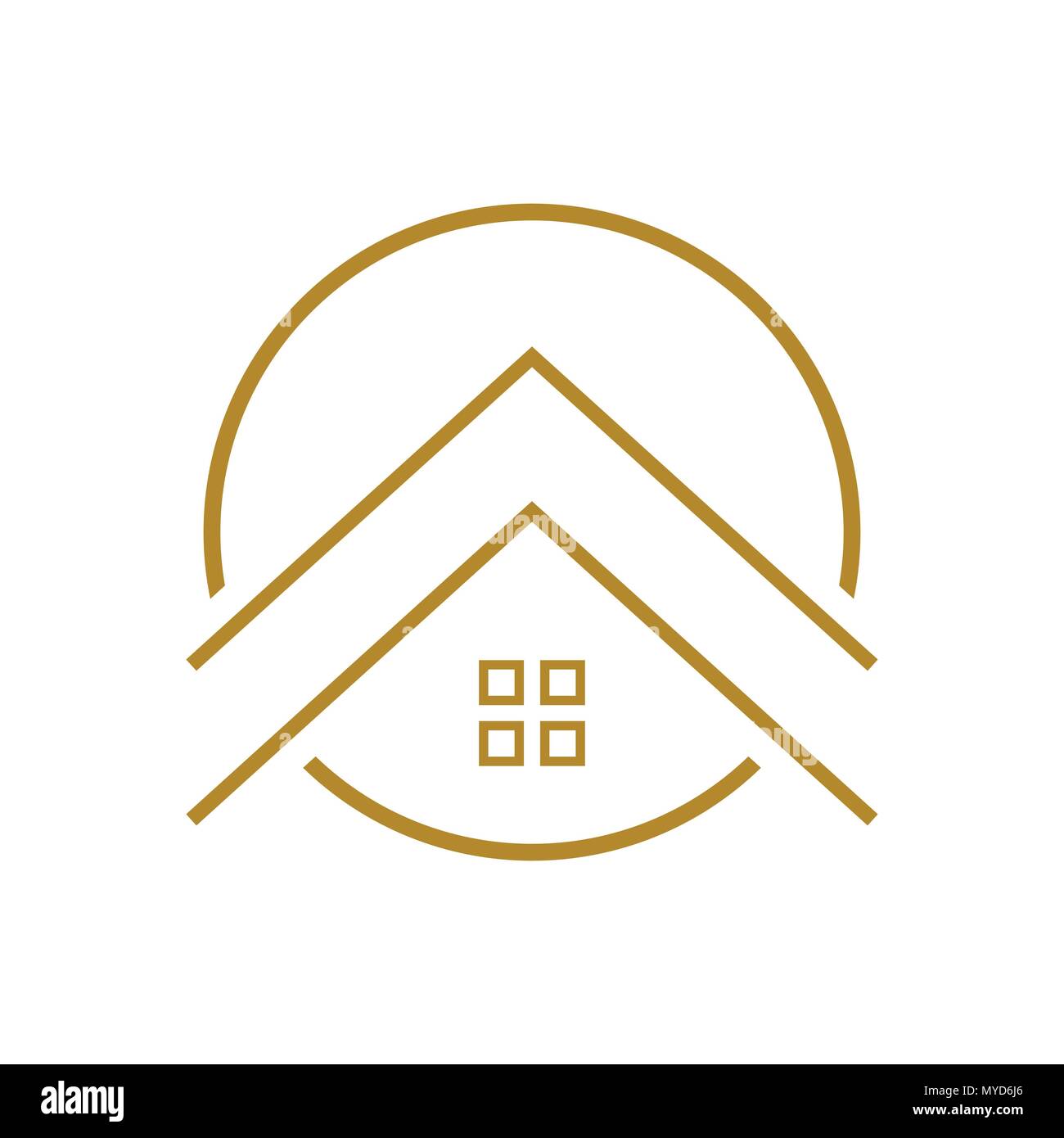 Logo du logement Banque d'images détourées - Alamy