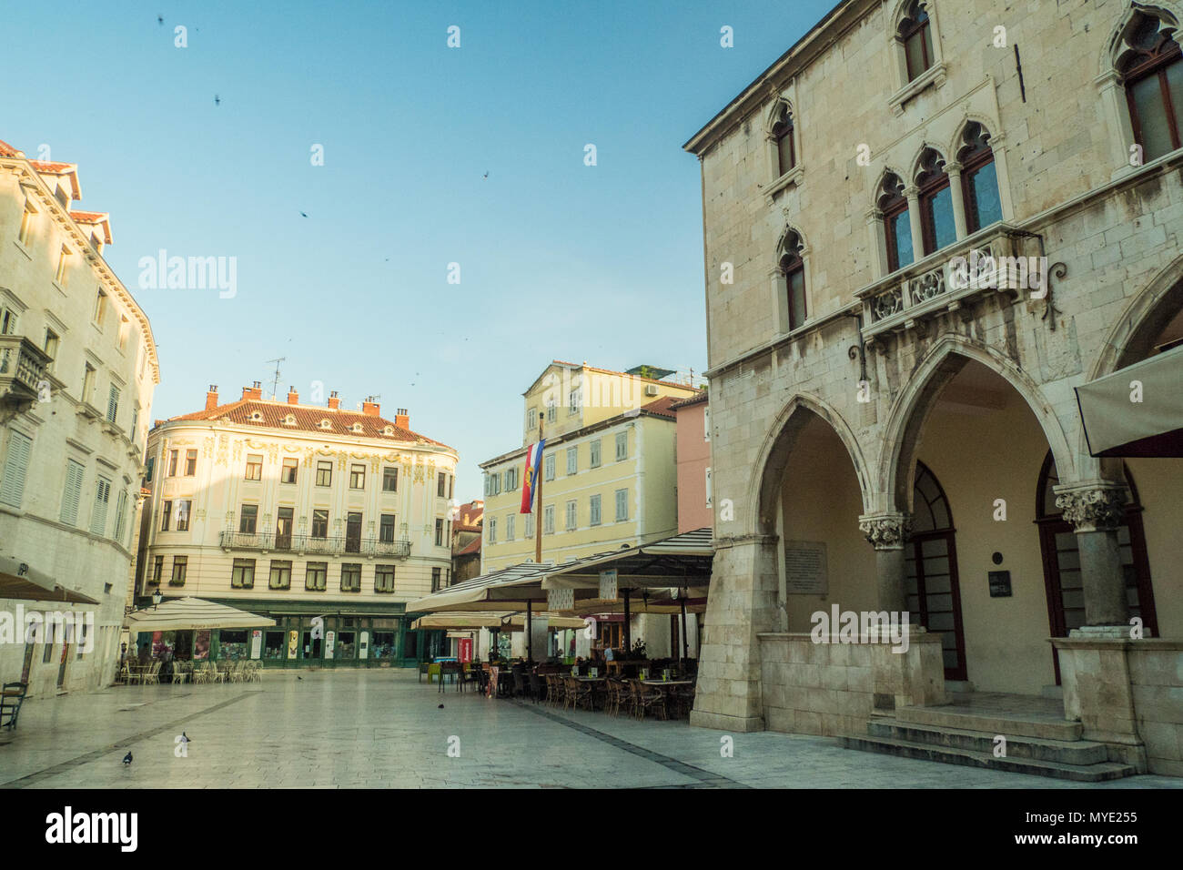 Split vieille ville croatie Banque de photographies et d’images à haute ...