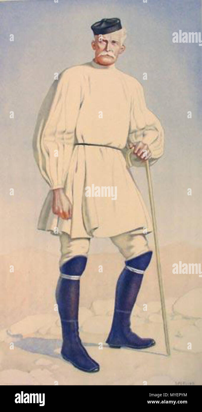 . Anglais : le costume de villageois grec (Mégara) y compris Fustanella ...