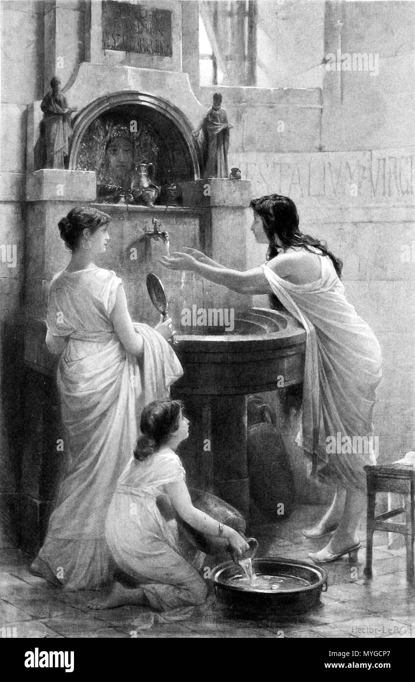 Louis hector leroux le roux Banque d'images noir et blanc - Alamy