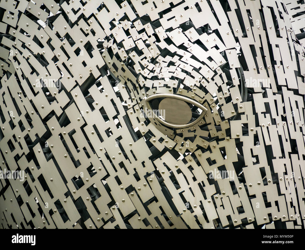 Sculpture tête de cheval ecosse Banque de photographies et d’images à ...