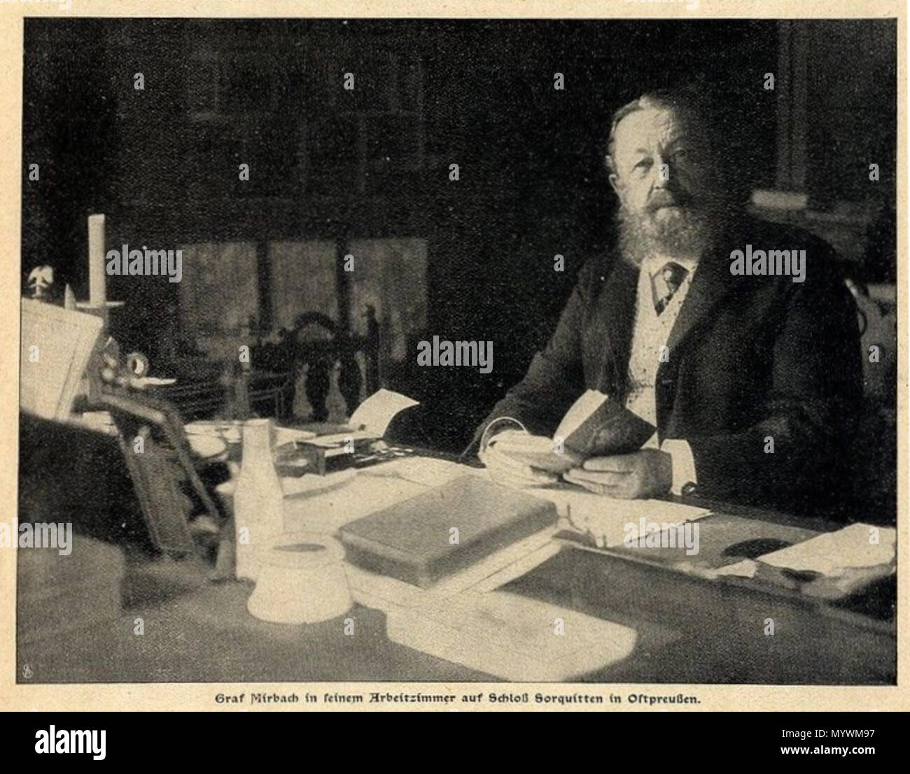 Julius graf von mirbach Banque de photographies et d’images à haute ...