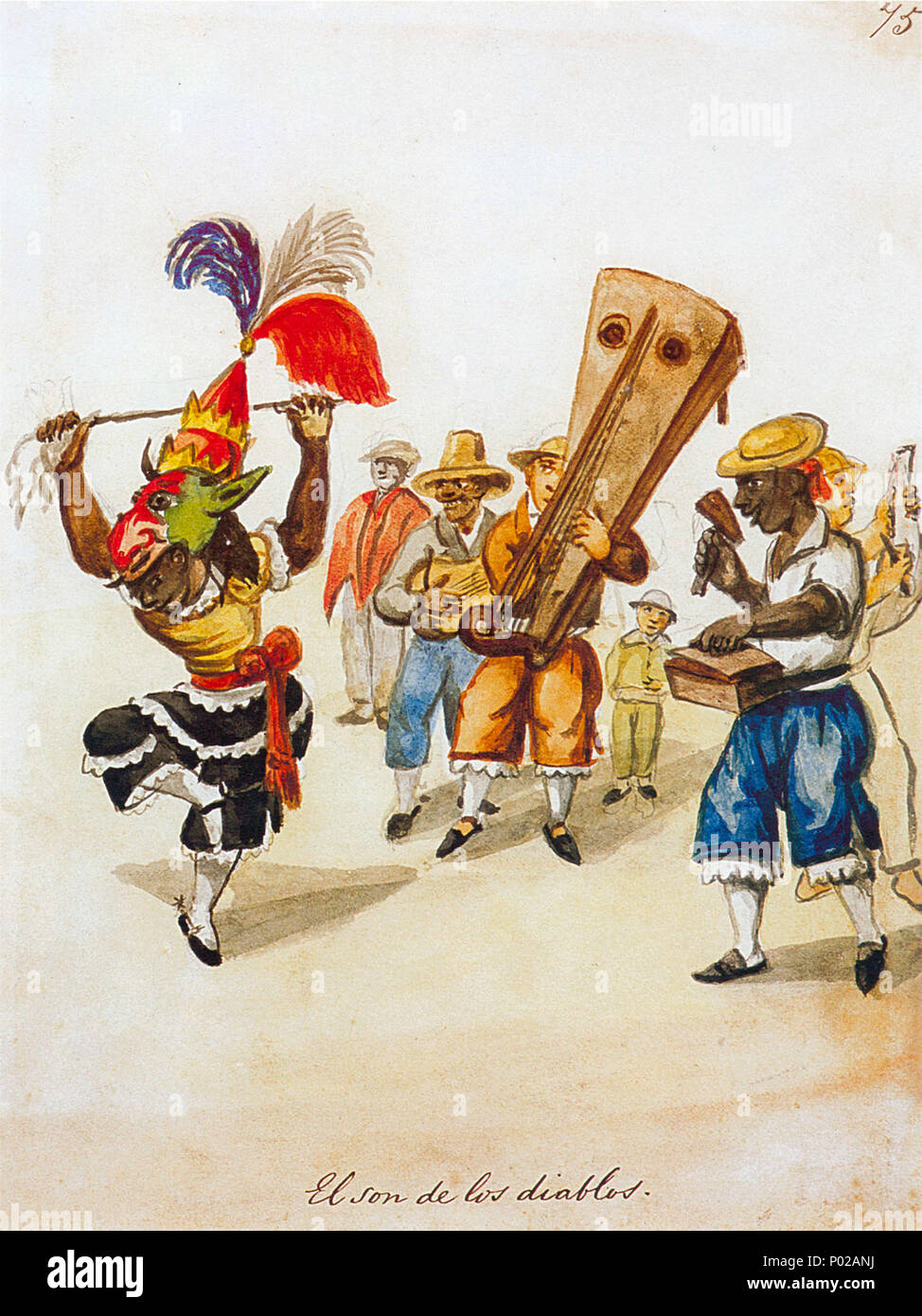 Los diablos Banque de photographies et d’images à haute résolution - Alamy