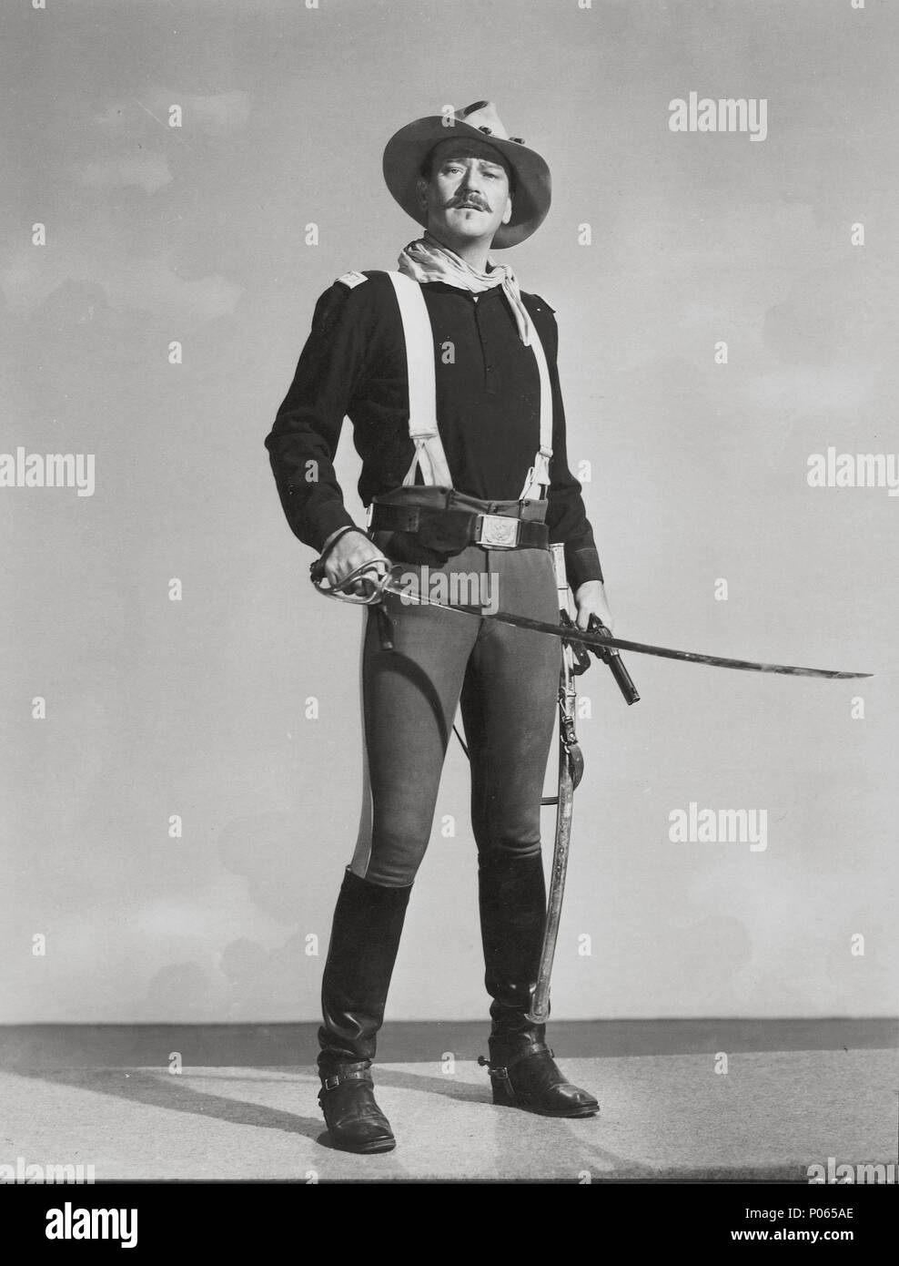 John Wayne Rio Grande 1950 Banque d'image et photos - Alamy