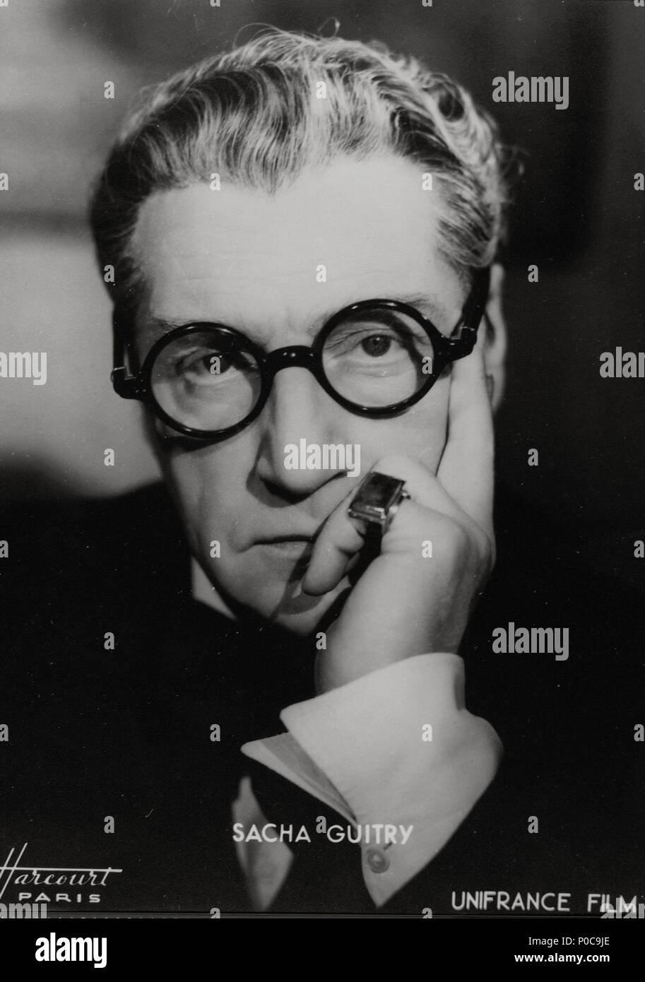 Sacha guitry Banque de photographies et d’images à haute résolution - Alamy