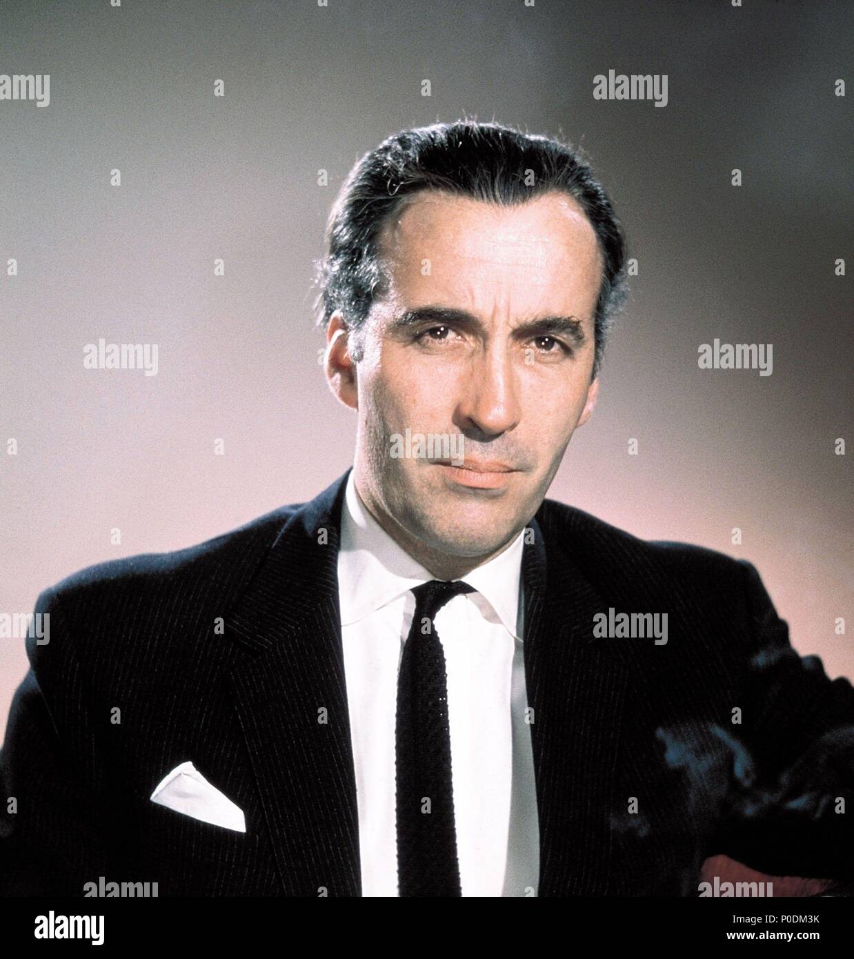 Christopher lee portrait Banque de photographies et d’images à haute ...