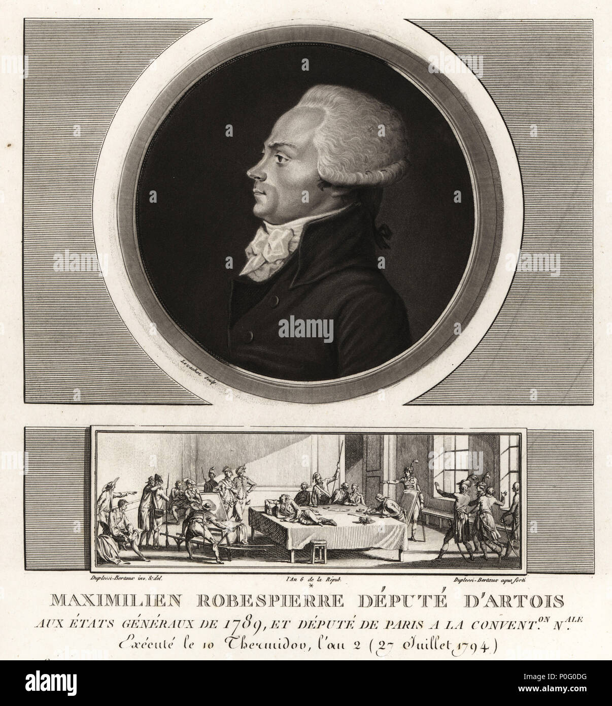 Maximilien robespierre portrait Banque de photographies et d’images à ...