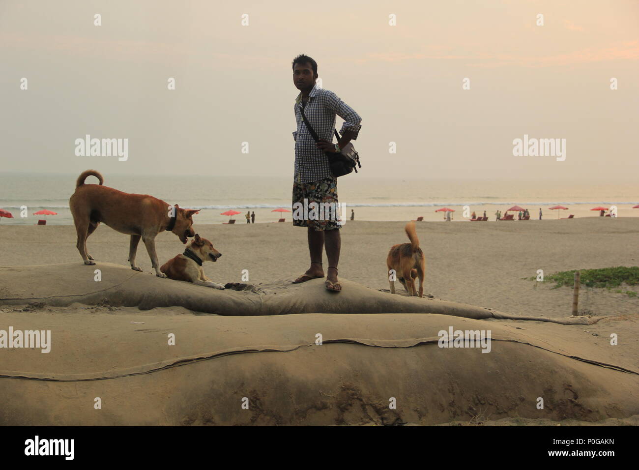 Coxs bazar mer plage Banque de photographies et d’images à haute ...