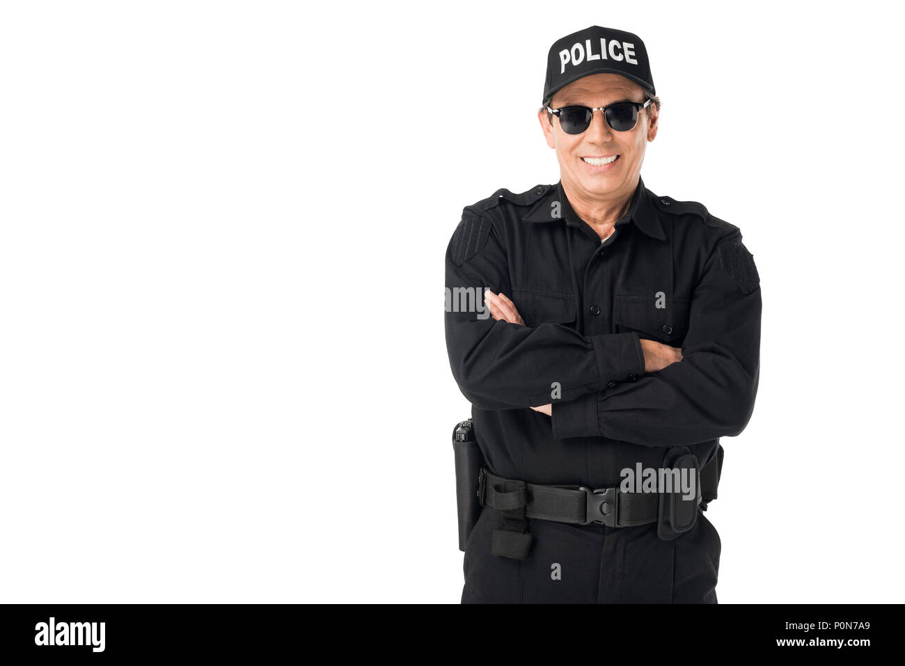 Police uniform folded Banque de photographies et d’images à haute ...