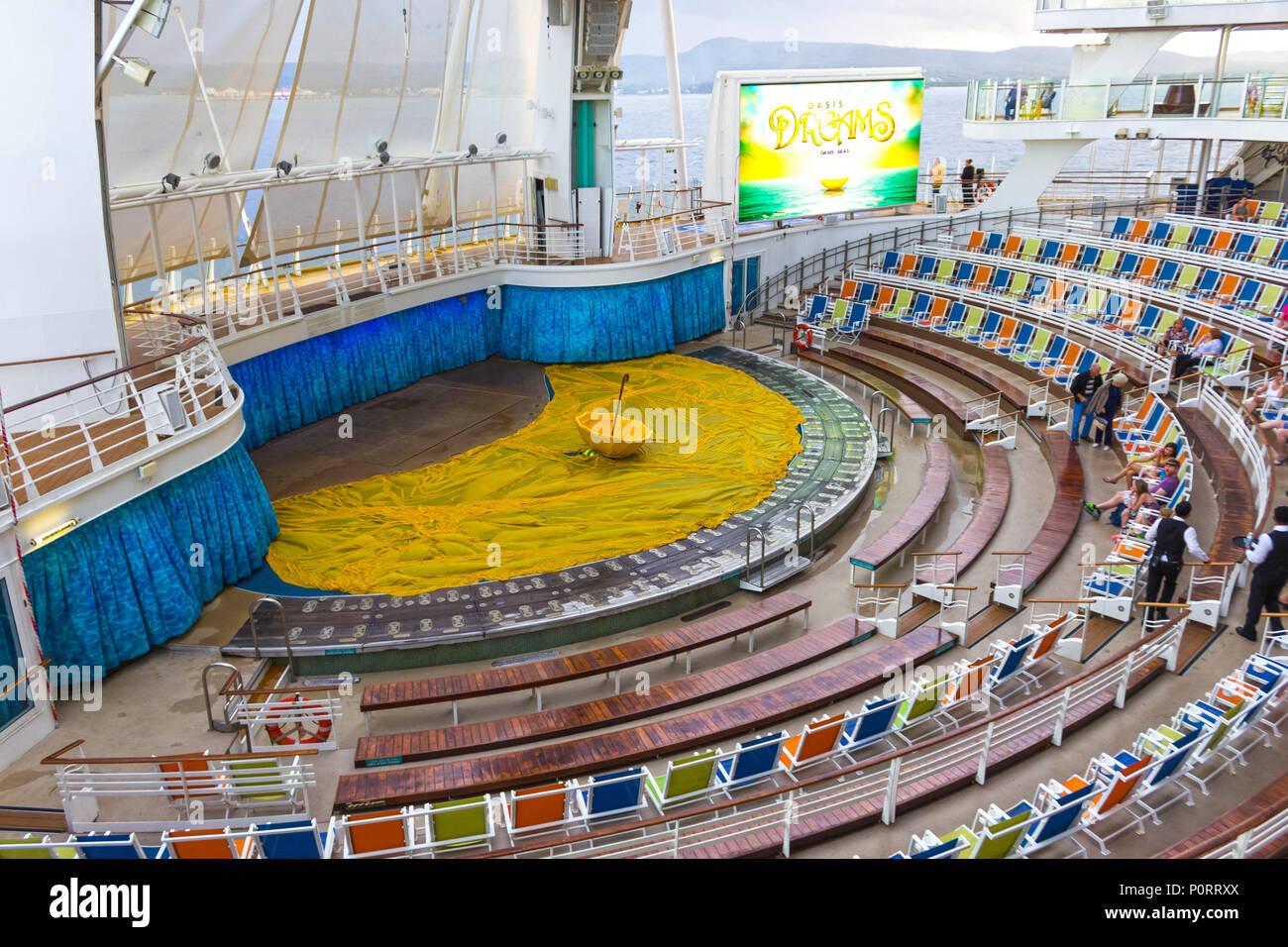 Cap Canaveral, États-Unis - 29 Avril 2018 : le théâtre amphithéâtre à ...