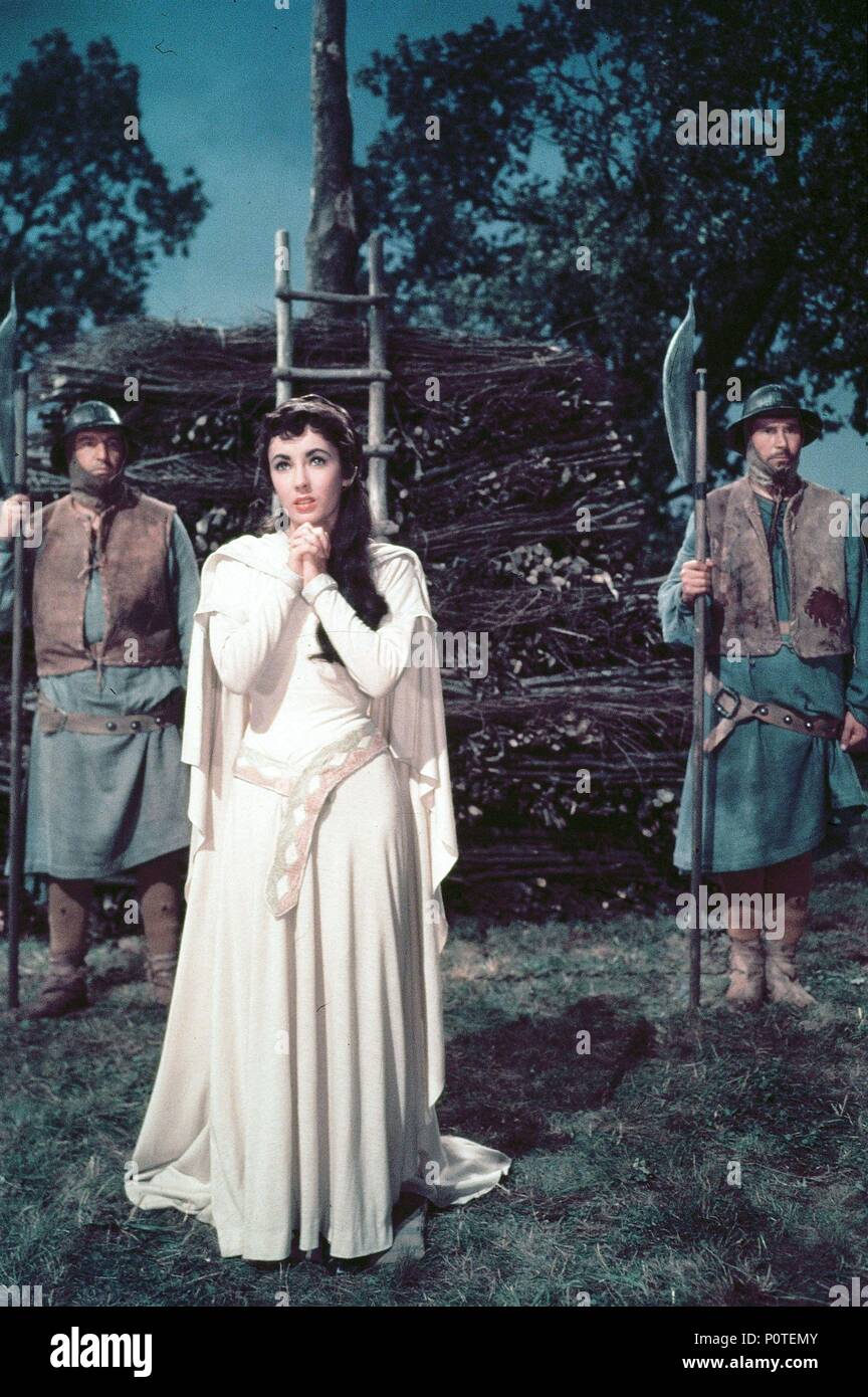 Elizabeth taylor taylor ivanhoe 1952 Banque de photographies et d’images à haute résolution - Alamy