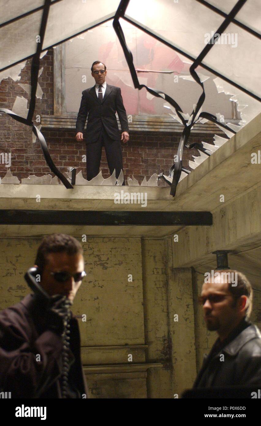 Hugo Weaving The Matrix Banque d'image et photos - Alamy
