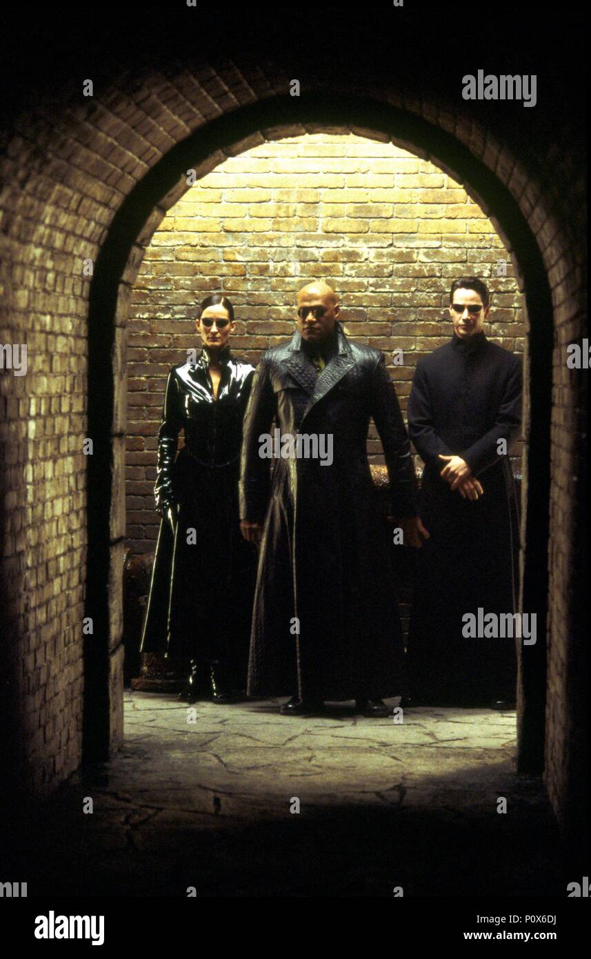 Carrie Anne Moss Keanu Reeves Matrix Banque d'image et photos - Alamy