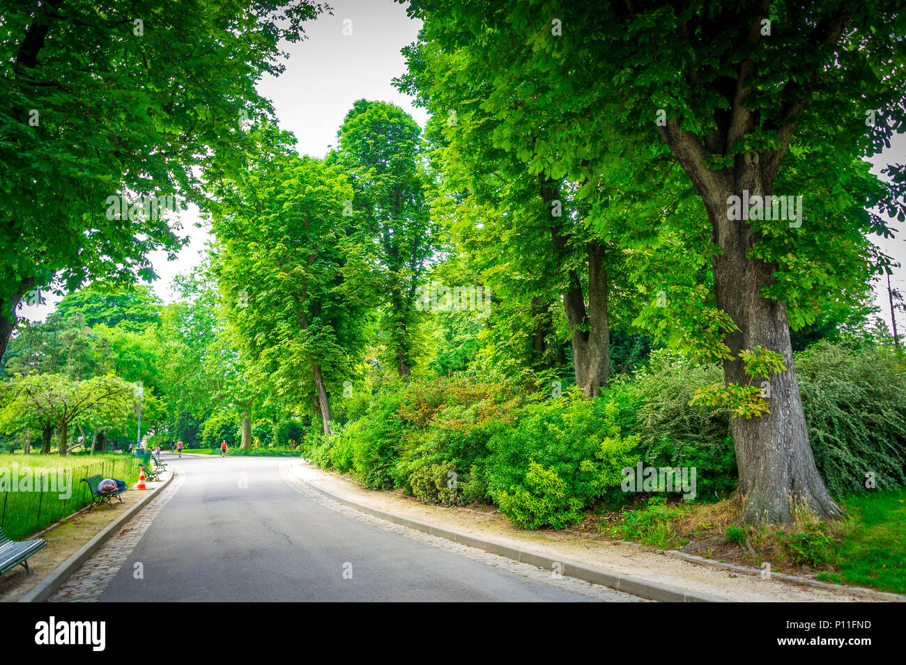 Paris parc montsouris Banque de photographies et d’images à haute ...