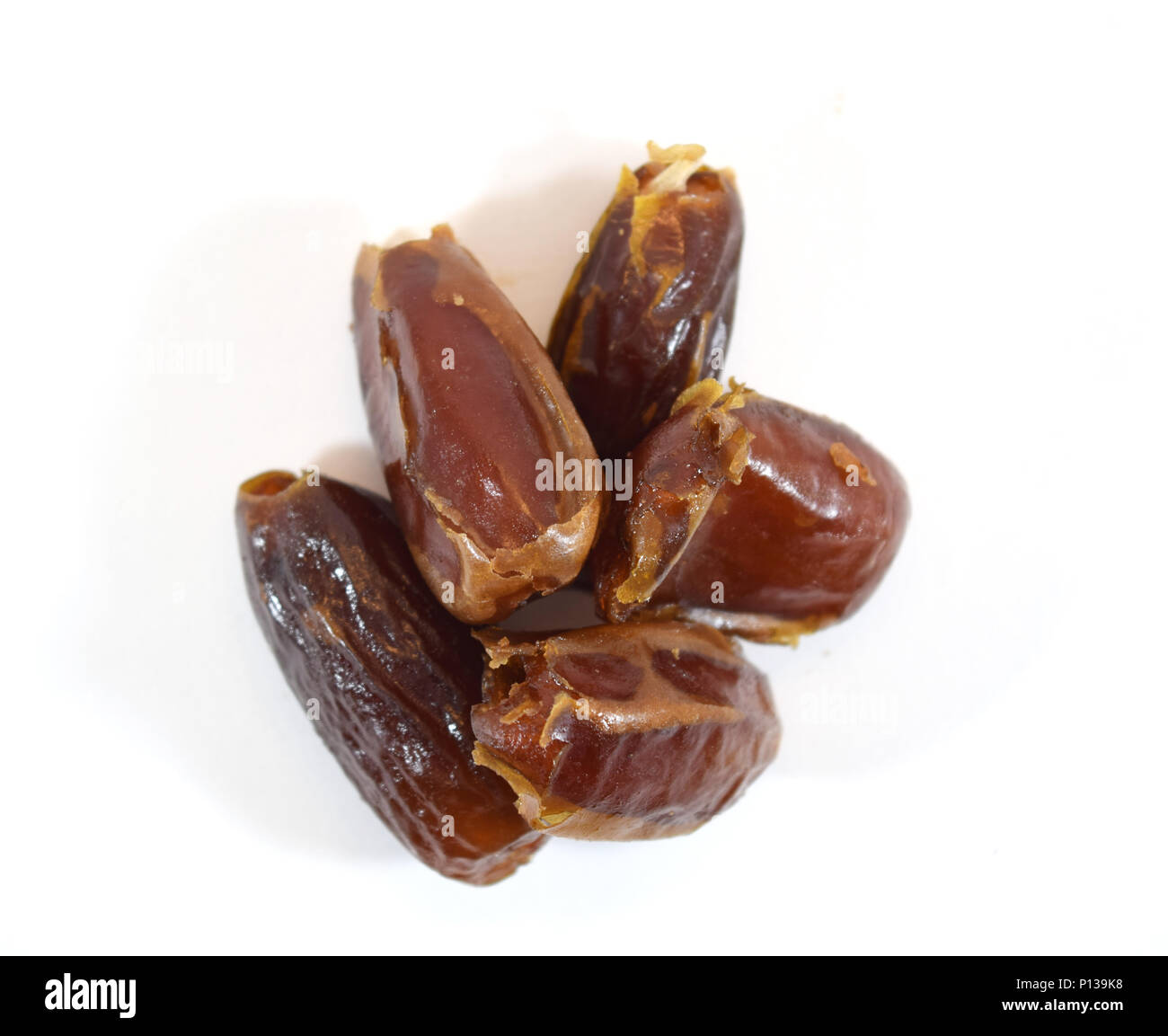Arbre de dattes avec des fruits Banque d'images détourées - Alamy