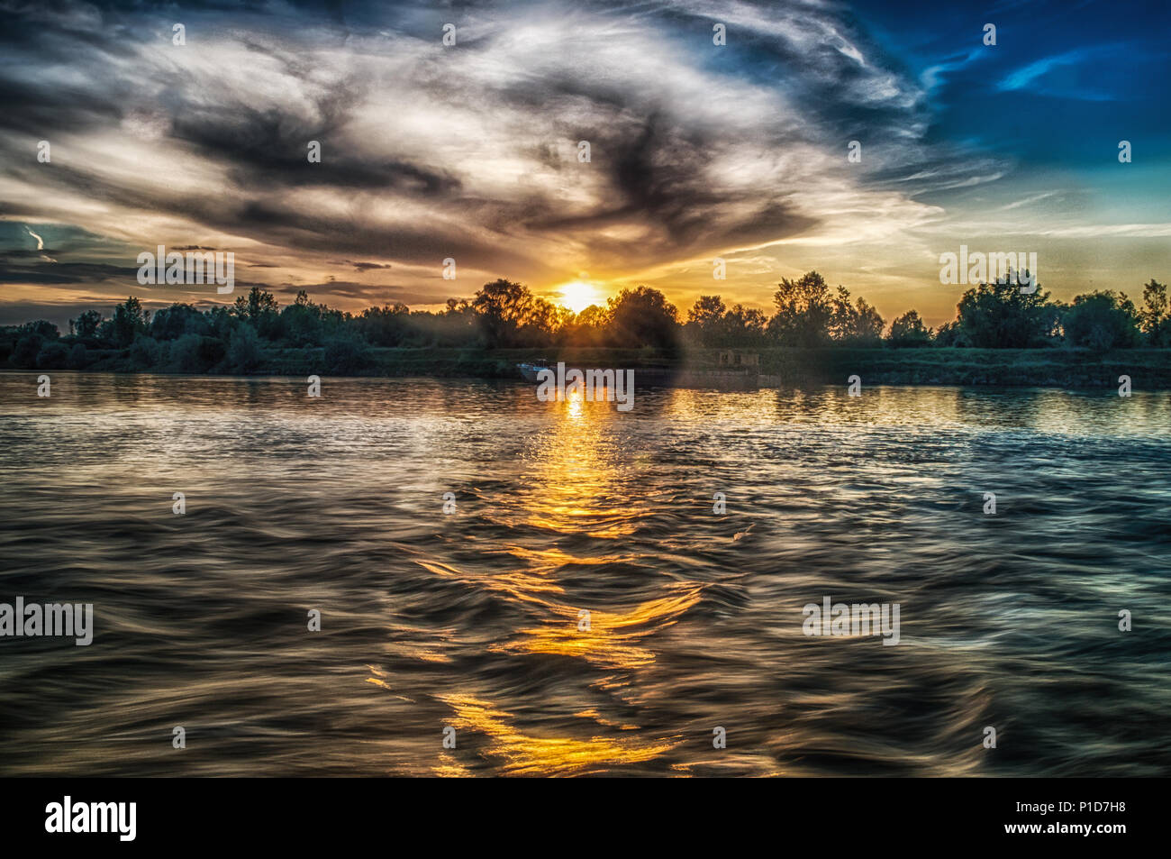 Plus grand fleuve en pologne Banque de photographies et d’images à ...