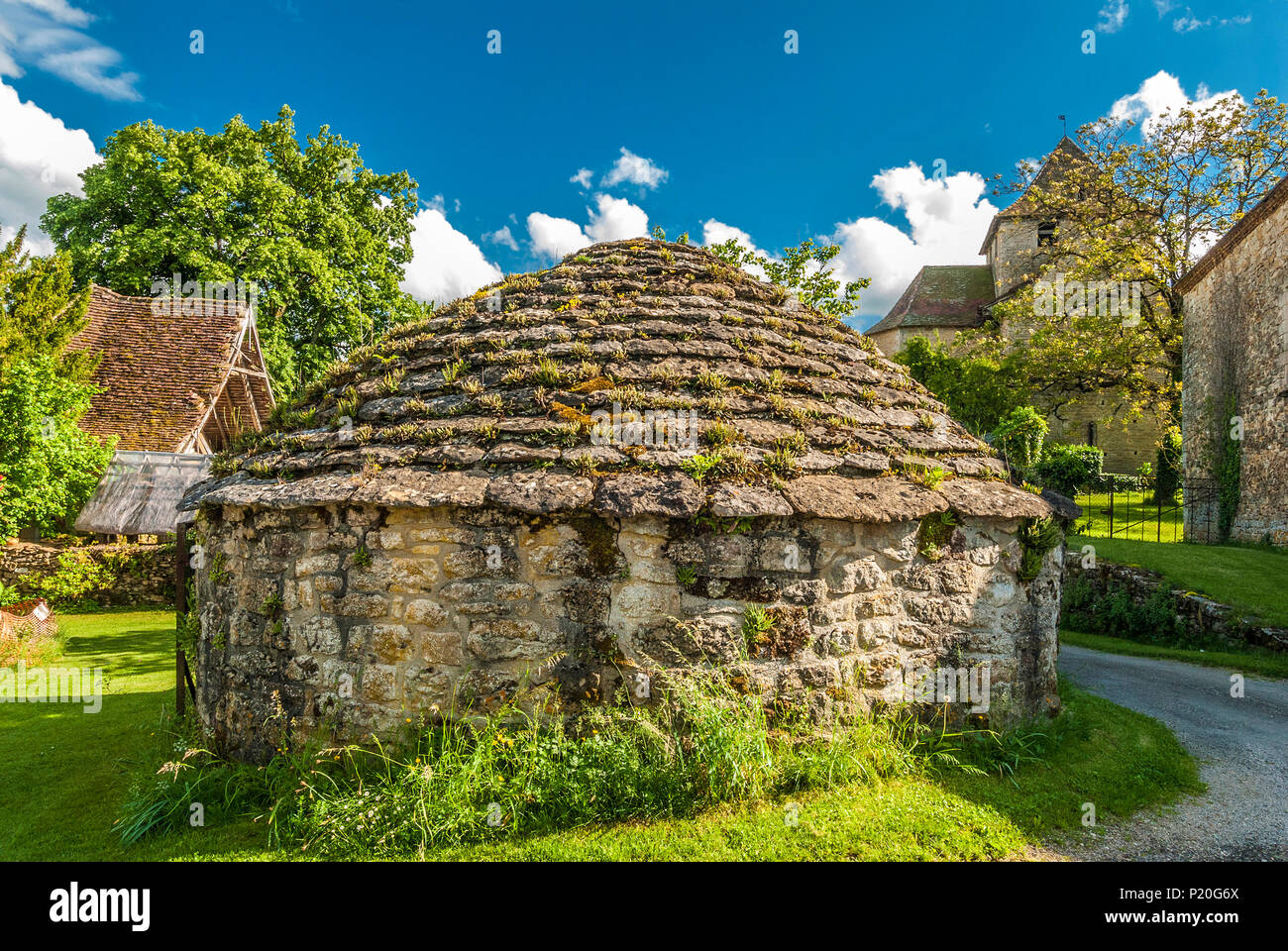 France, Lot, le parc naturel régional des Causses du Quercy, le Causse ...