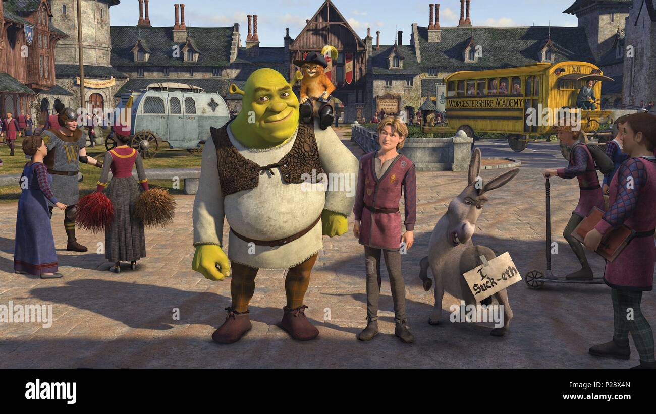 Donkey shrek third shrek 2007 Banque de photographies et d’images à ...