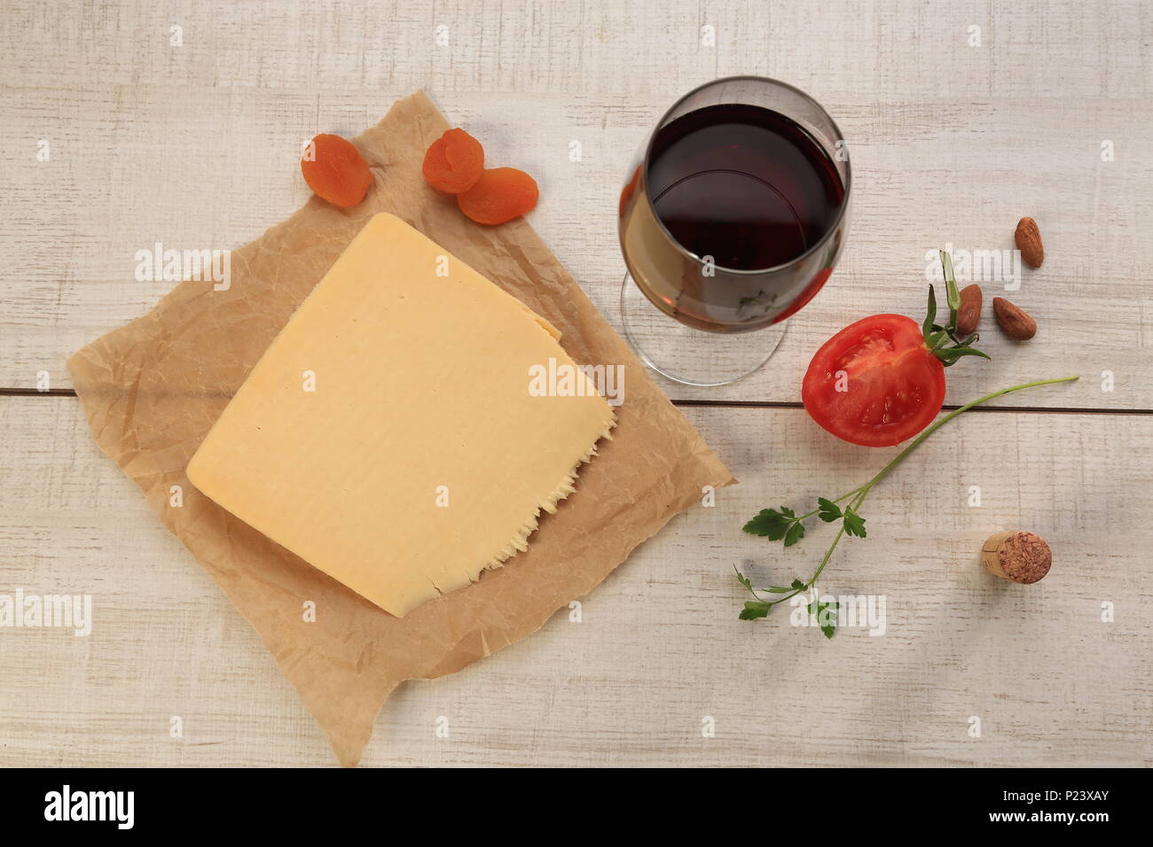 Une tranche de fromage Banque de photographies et d’images à haute ...
