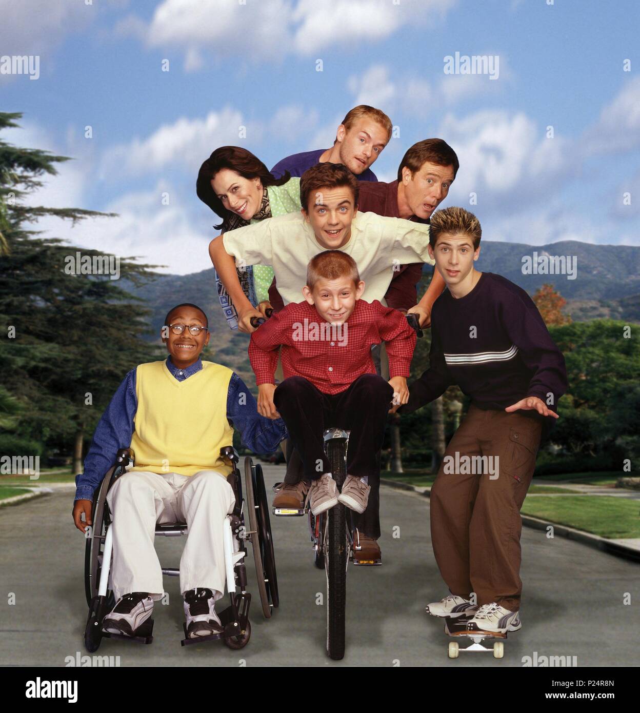 Justin berfield frankie muniz malcolm Banque de photographies et d ...