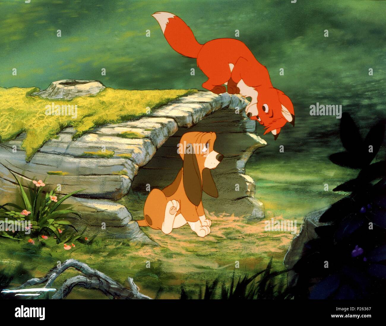 The fox and the hound disney Banque de photographies et d’images à ...