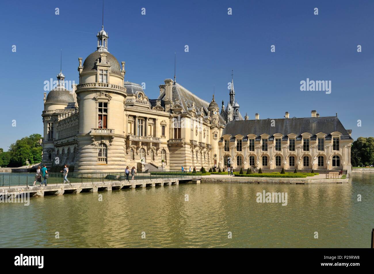English garden chantilly Banque de photographies et d’images à haute ...