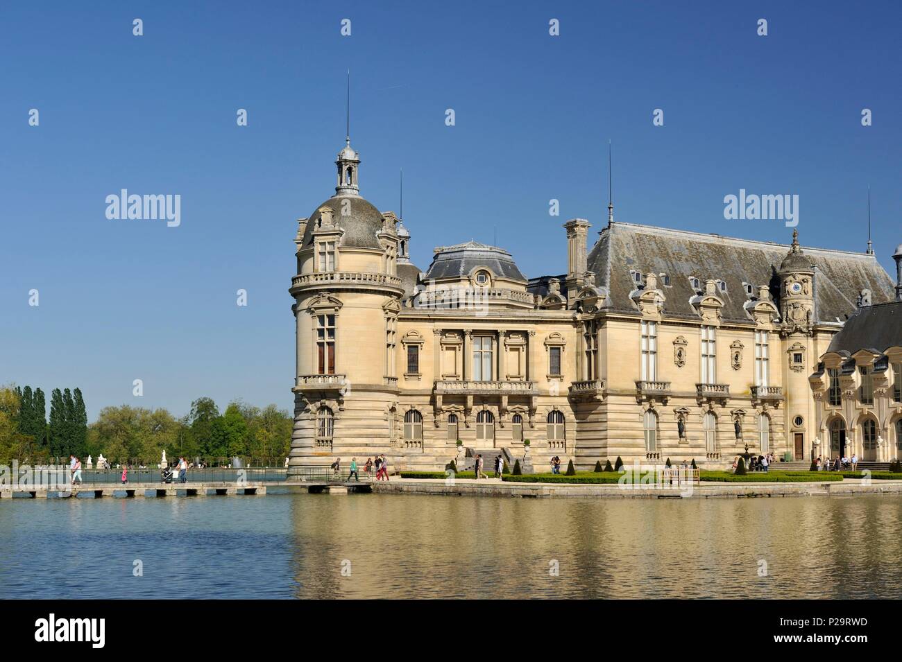 English garden chantilly Banque de photographies et d’images à haute ...