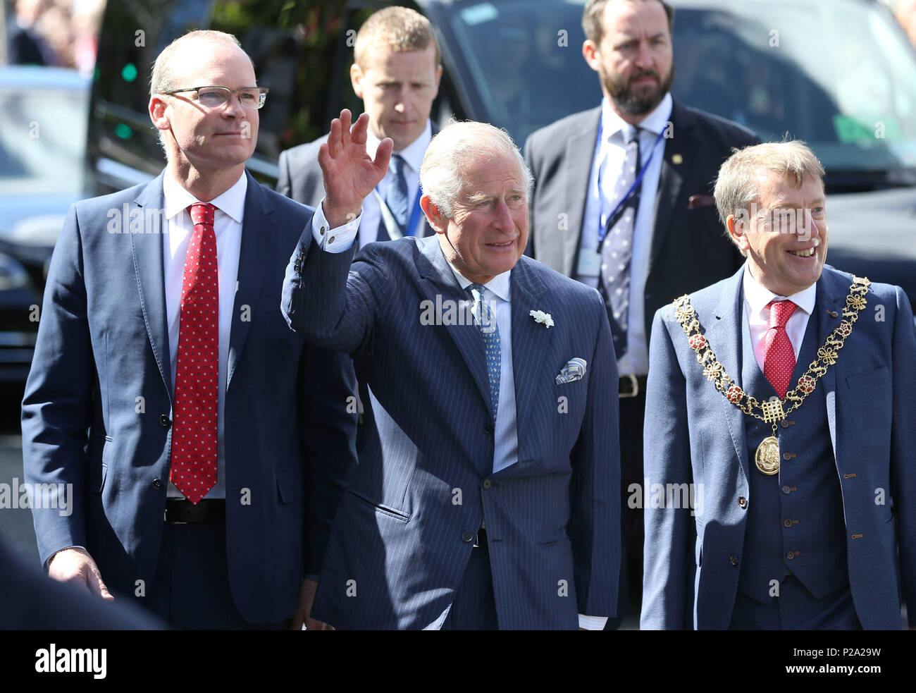 Lord mayor cork tony fitzgerald pendant Banque de photographies et d ...