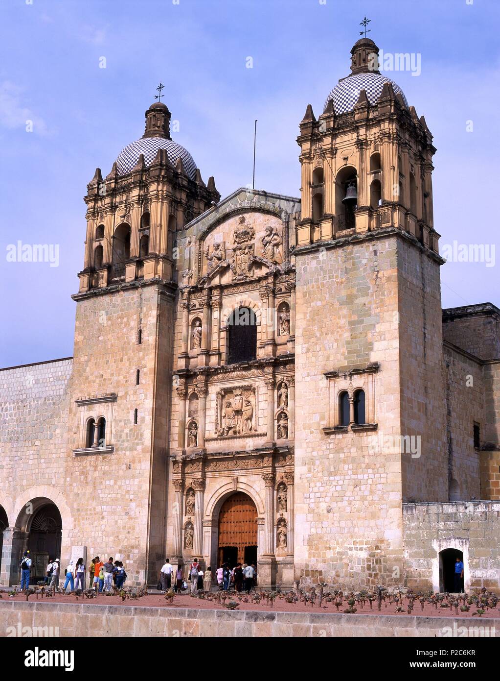 Mexique Oaxaca..Iglesia de Santo Domingo.siglo XVI-XVII Coloniale ...