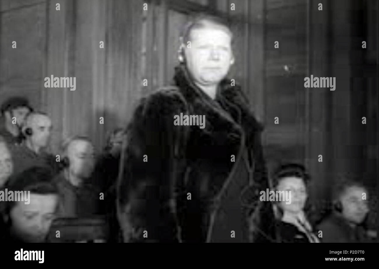 . Alice Orlowski (1903-1976) Procès d'Auschwitz, Cracovie - 'Le procès de quarante German ...