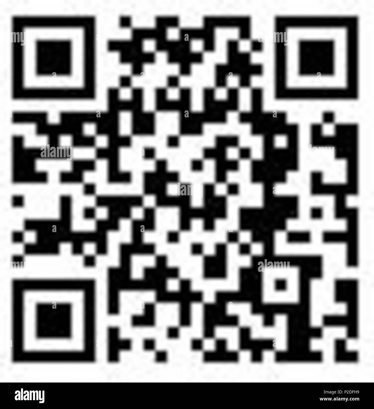 . Anglais : Exemple d'un QR-code créé avec le ZXing QR Code Generator ...