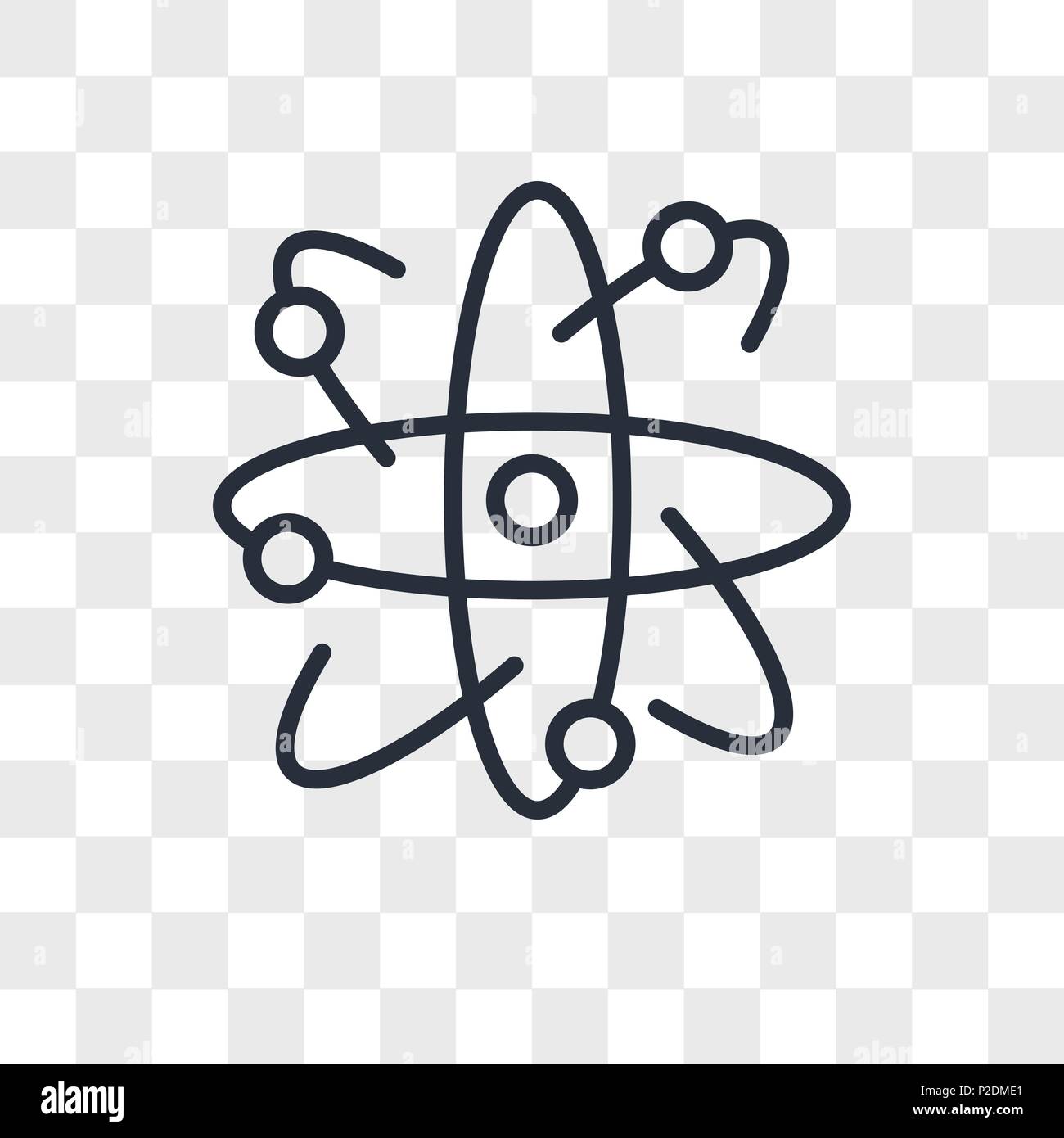 Logo de l'atome Banque d'images vectorielles - Alamy