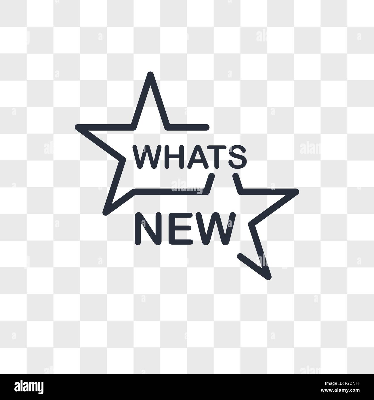 Whats new icon vector vectors Banque de photographies et d’images à ...