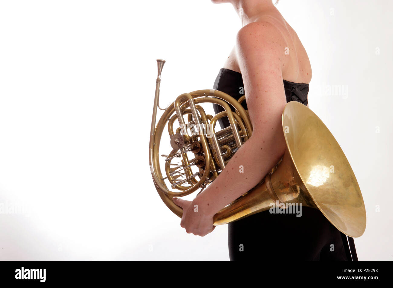 Joueur de cor français Banque de photographies et d’images à haute ...