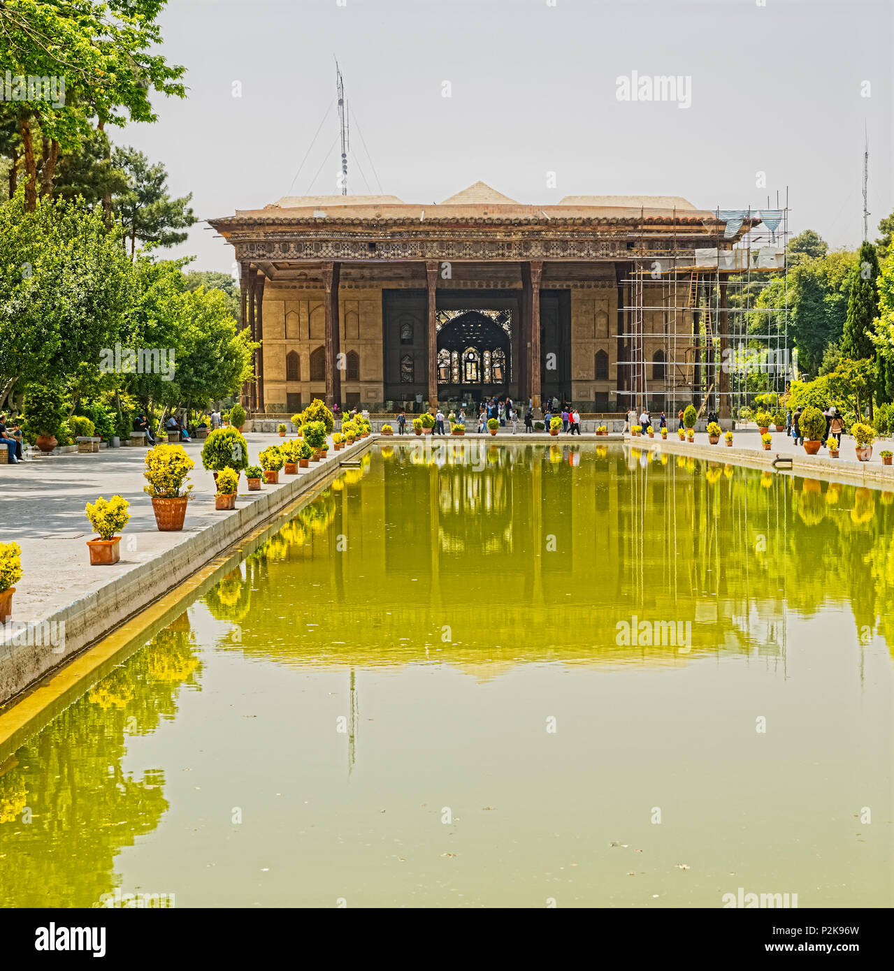 Chehel sotoun palace Banque de photographies et d’images à haute ...