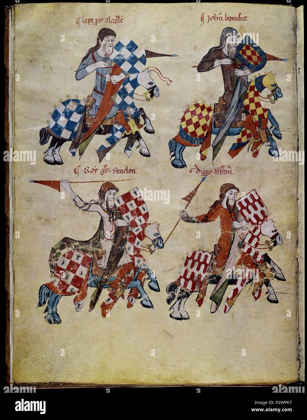 Chevalier de santiago blason Banque de photographies et d’images à ...