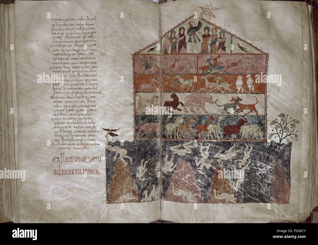 Beatus of liebana arche de noe Banque de photographies et d’images à ...
