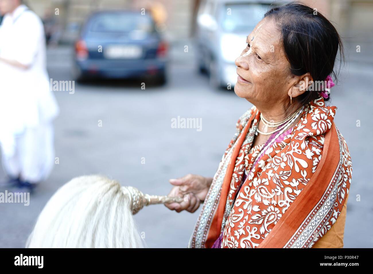 Indian devotee Banque de photographies et d’images à haute résolution ...
