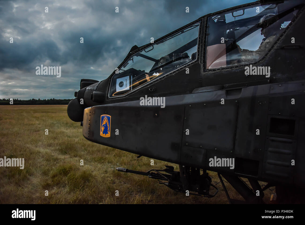 Le colonel Kenneth Cole, 12e Brigade d'aviation de combat(12) Cabine ...