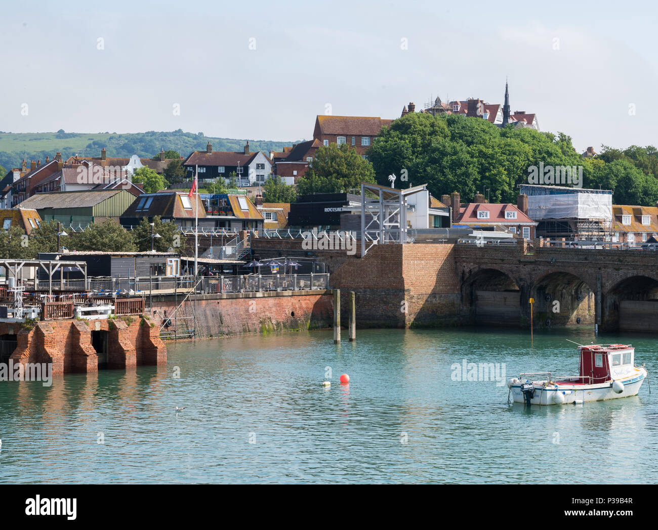 Viaduc du port de folkestone Banque de photographies et d’images à ...