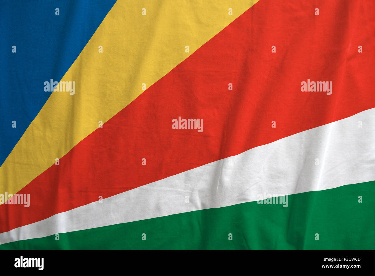 Drapeau de seychelles Banque de photographies et d’images à haute ...