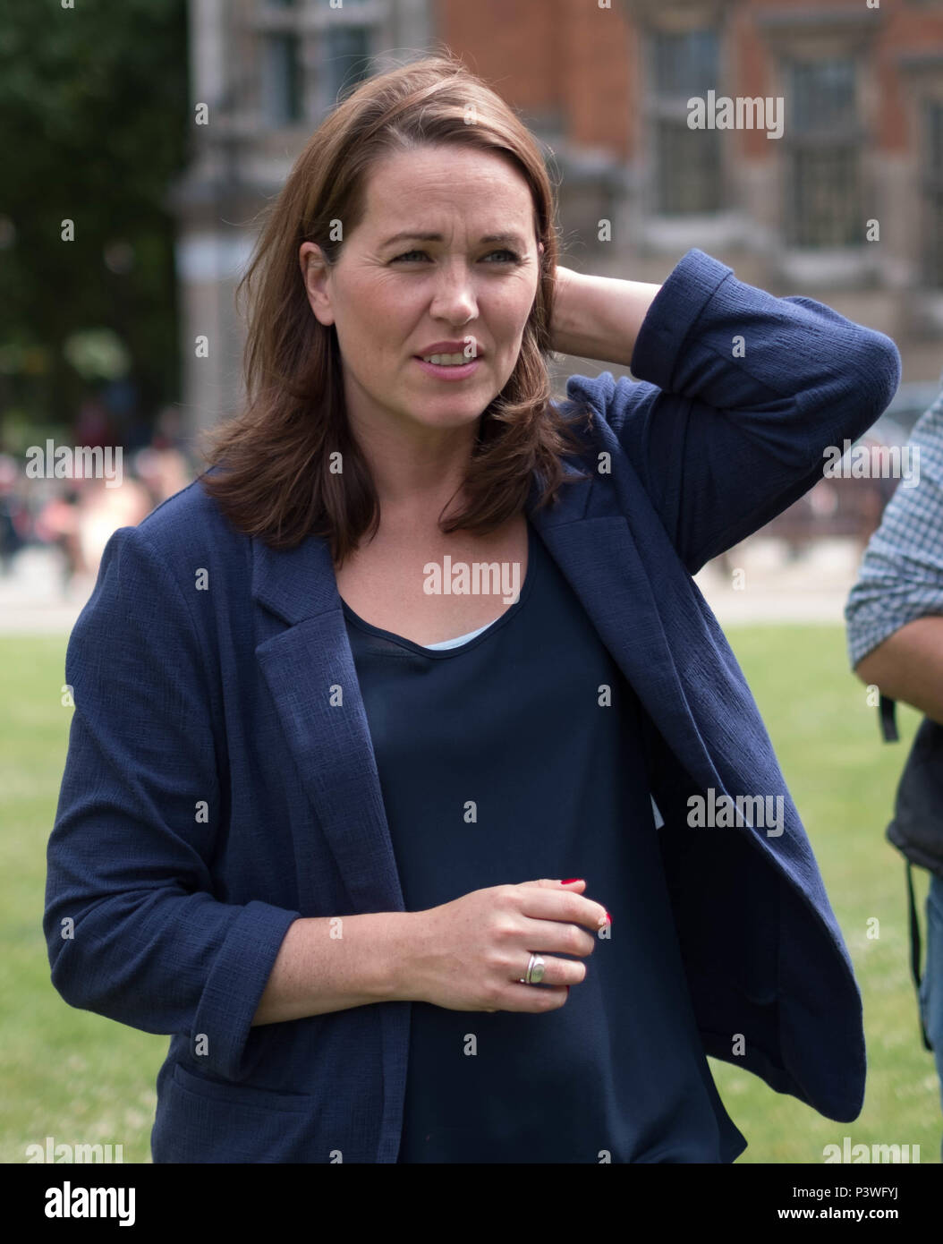 Hannah Deacon, la mère de six ans Alfie Dingley, qui a été délivré un ...