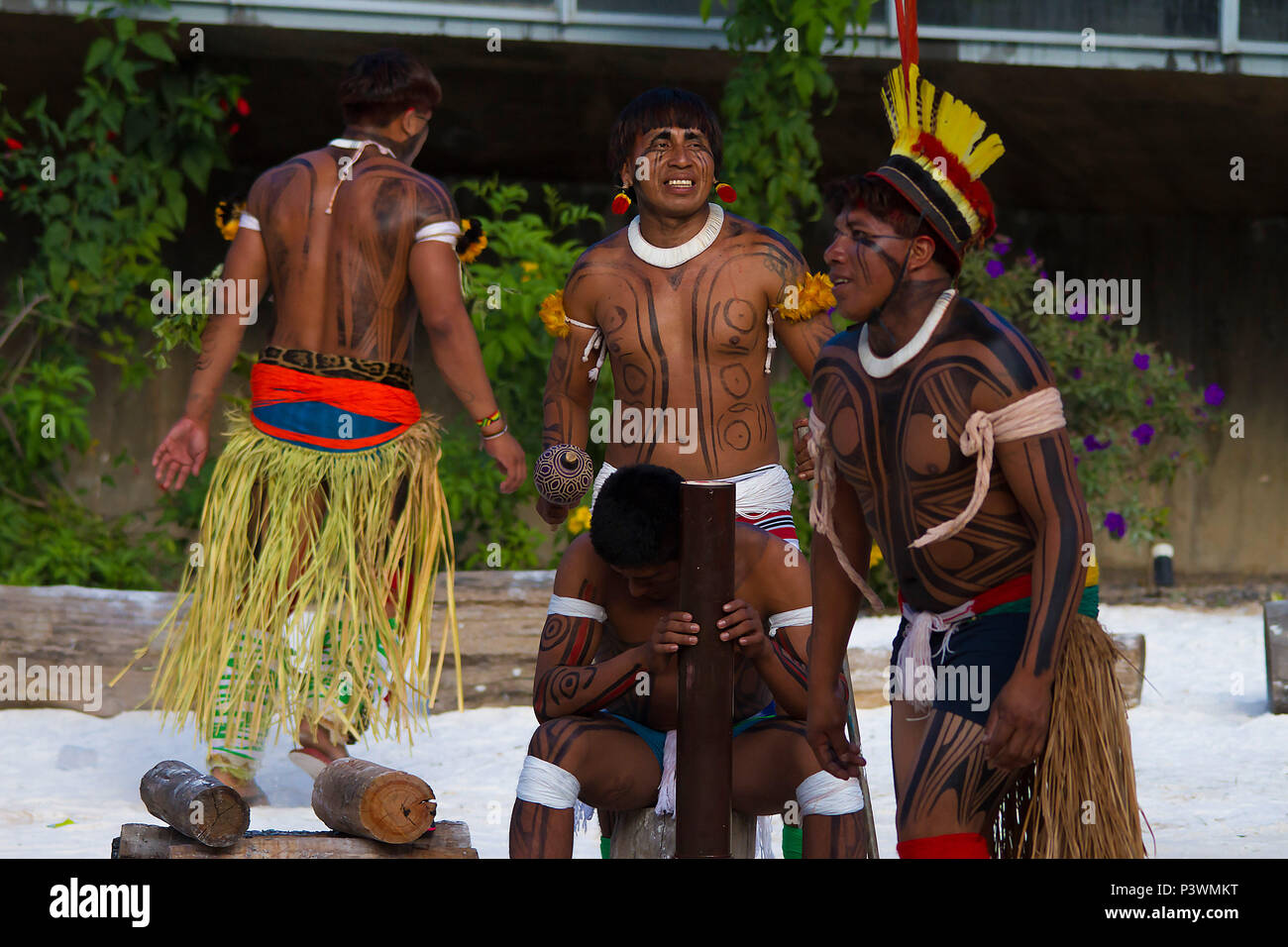Indios waura Banque de photographies et d’images à haute résolution - Alamy