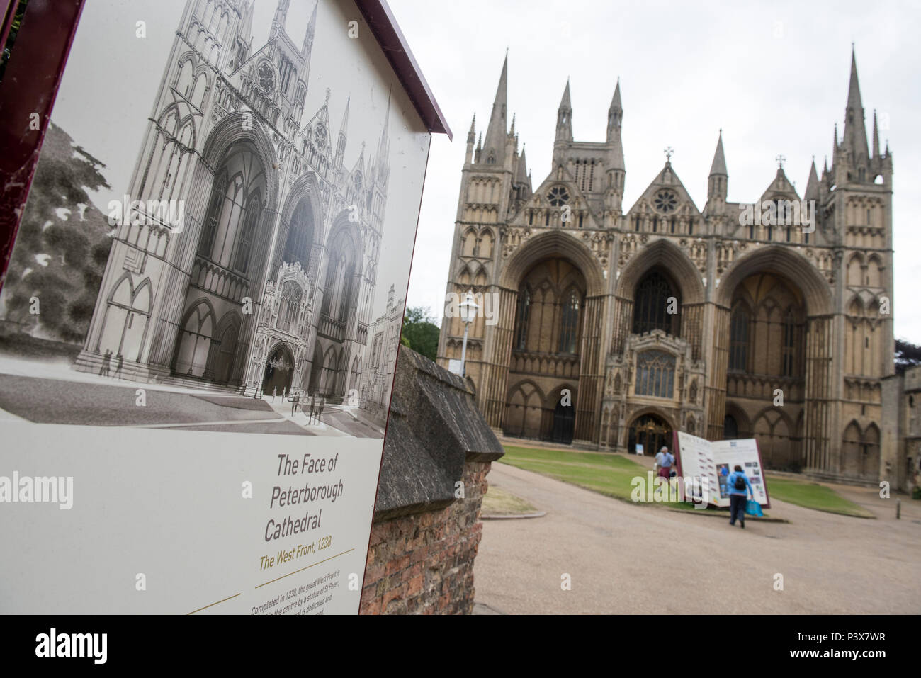Peterborough city cathedral Banque de photographies et d’images à haute ...