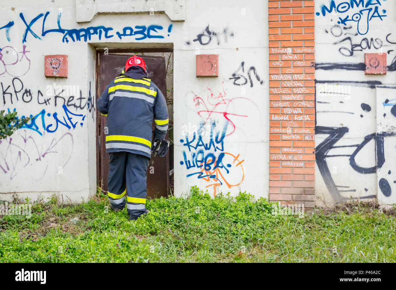 Pompier Industriel Banque d'image et photos - Alamy