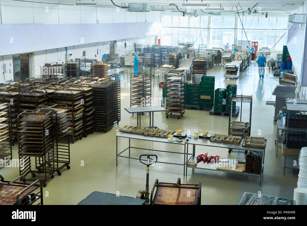 L'intérieur de l'usine de confiserie Photo Stock - Alamy
