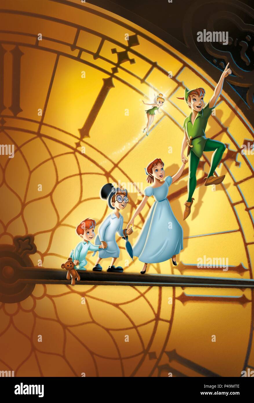 Film poster peter pan 1953 Banque d'image et photos - Alamy